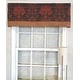 RLF Home Espadas Banded Valance - Bed Bath & Beyond - 42858613