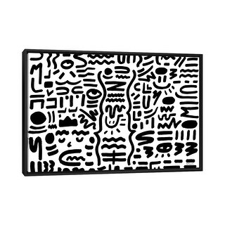 iCanvas "Face To Face" by Nicholas DiTomasso Framed Canvas Print - Bed ...