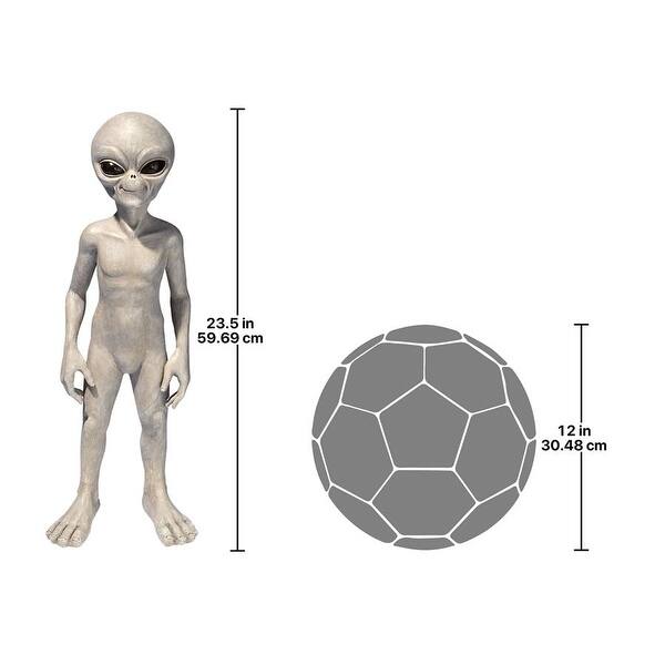Design Toscano The Out-of-this-World Alien Extra Terrestrial Statue ...