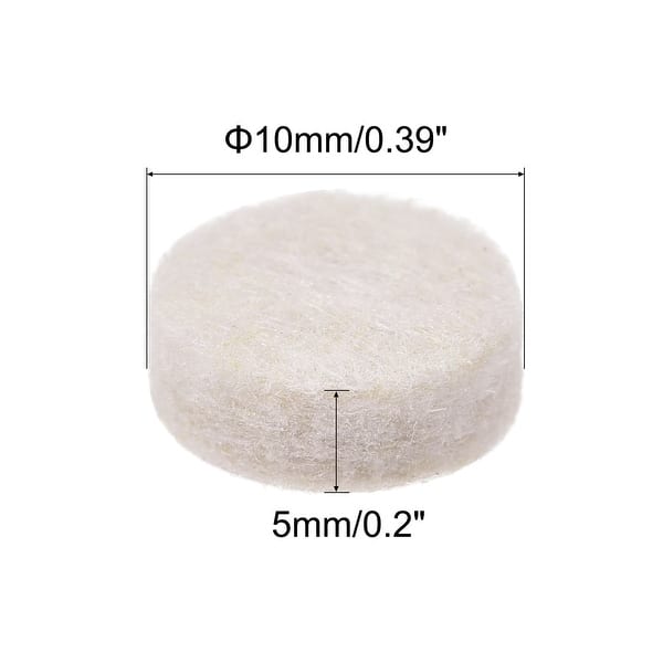 Felt Furniture Pads, Self-stick Non-slip Anti-scratch Round Felt Pads ...
