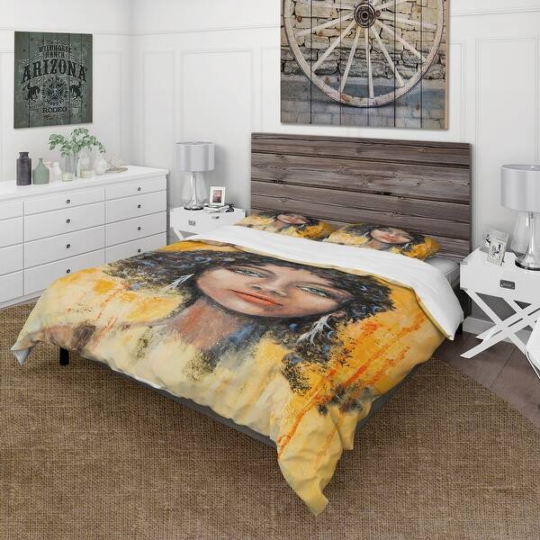 faces duvet cover