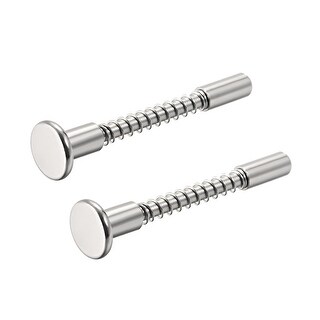 Plunger Latches Spring Loaded Stainless Steel 7mm Head 70mm Total ...