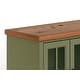 Bridgevine Home 96" Farmhouse TV Stand for TVs up to 100", Extra Long ...