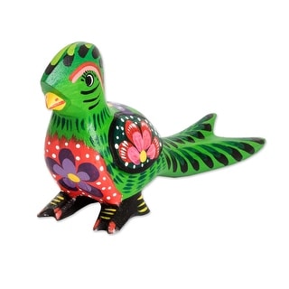 Novica Handmade Regal Quetzal Wood Figurine - Bed Bath & Beyond - 42758181
