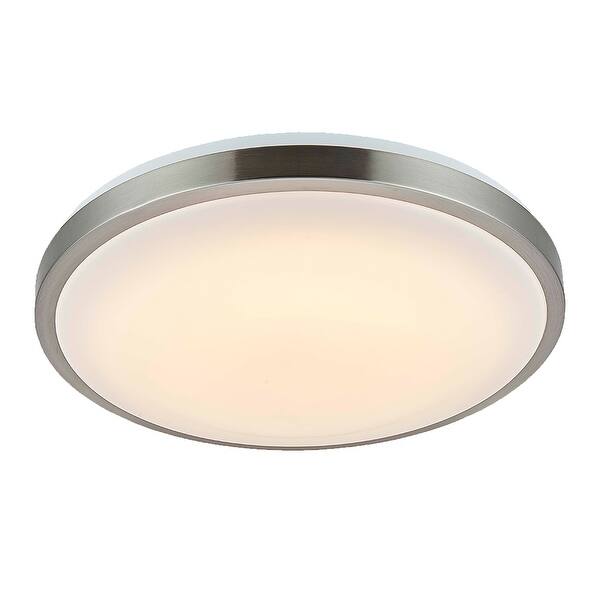 Modern Integrated LED Fixture in Brushed Nickel - Bed Bath & Beyond ...