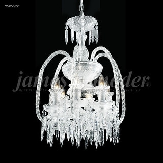 James R. Moder 96127S22 Six Light Chandelier Le Chateau Silver - One ...