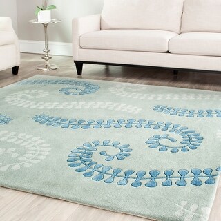 SAFAVIEH Handmade Capri Doretha Modern Wool Rug - Bed Bath & Beyond ...
