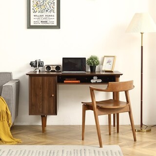 Modern Writing Table with 45 Degree Sharp Design - Bed Bath & Beyond ...