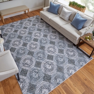 Marigold 3829F Geometric Transitional Area Rug - Bed Bath & Beyond ...