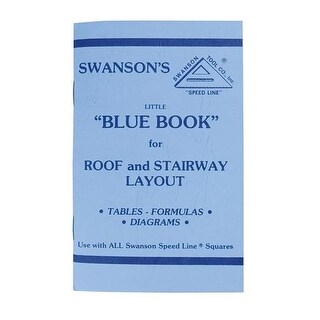 Swanson Tool Rafter Square Book P0110 Unit: EACH - Bed Bath & Beyond ...