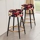 Regency Damask Grandeur Victorian Pattern I - Upholstered Floral Bar ...