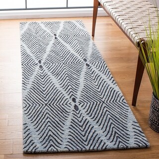 SAFAVIEH Handmade Micro-Loop Eleftheria Modern Wool Rug - On Sale - Bed ...