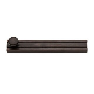 Baldwin Solid Brass 4" Surface Bolt from the Reserve Collection - Bed ...