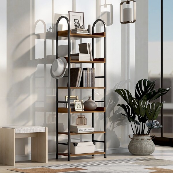 6 foot ladder shelf store