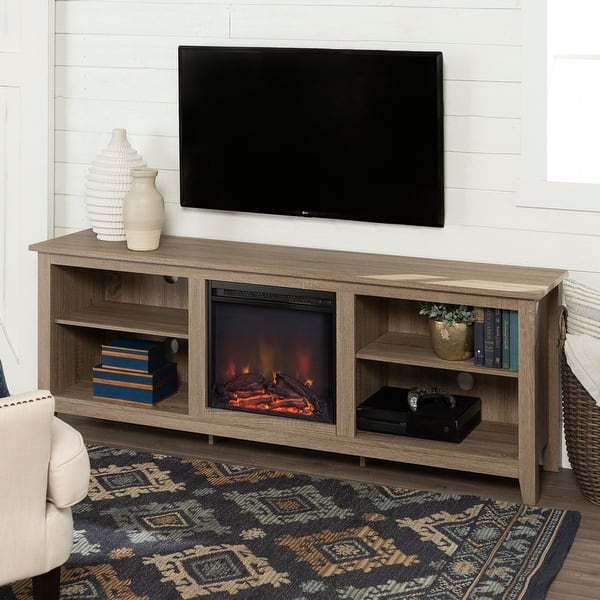 Middlebrook 70-inch Fireplace TV Stand Console - Bed Bath & Beyond ...