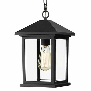 Z-Lite Portland Single Light 8" Wide Outdoor Mini Pendant - Bed Bath ...