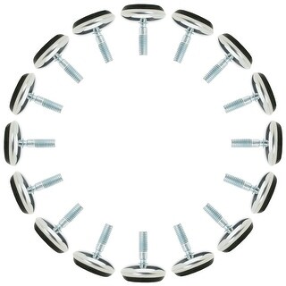 M6 x 13 x 30mm Leveling Feet Adjustable Leveler for Furniture Chair Leg ...