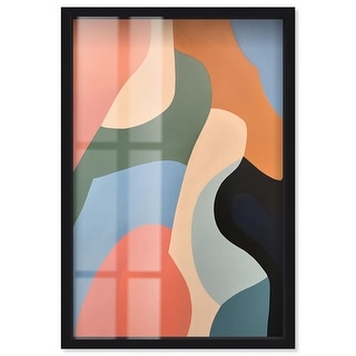 Chromatic Confluence III Office Decor Shadowbox Print by Art Remedy ...