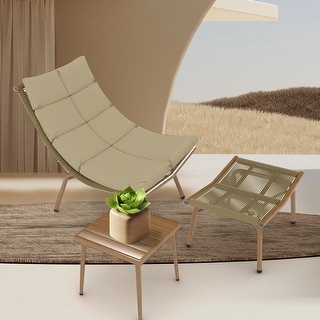 Pea-type Chaise Lounge Sets Pool Reading Armchair(Set of 3) - Bed Bath ...