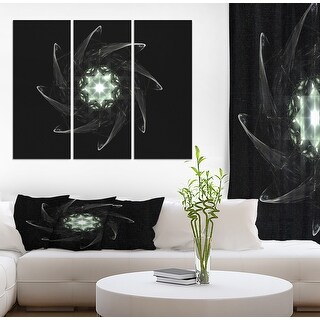 Designart "Nuclear Physics Particle" Digital Art on Wrapped Canvas set ...