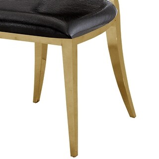 Classic Dining Set of 2 Stainless Steel Legs Lounge Chairs and ...