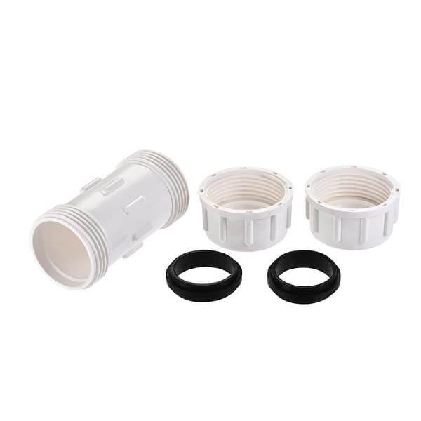 PVC Compression Plumbing Coupling Straight Pipe Fitting Extension 50mm ...