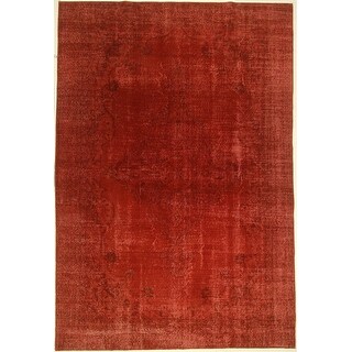 Luxor Red Area Rug - 7' 2'' X 10' 6'' - 7' 2'' X 10' 6'' - Bed Bath ...
