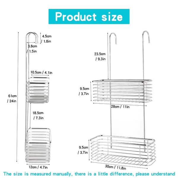hanging shower rack, bathroom rack storage rack, shampoo bracket, the ...