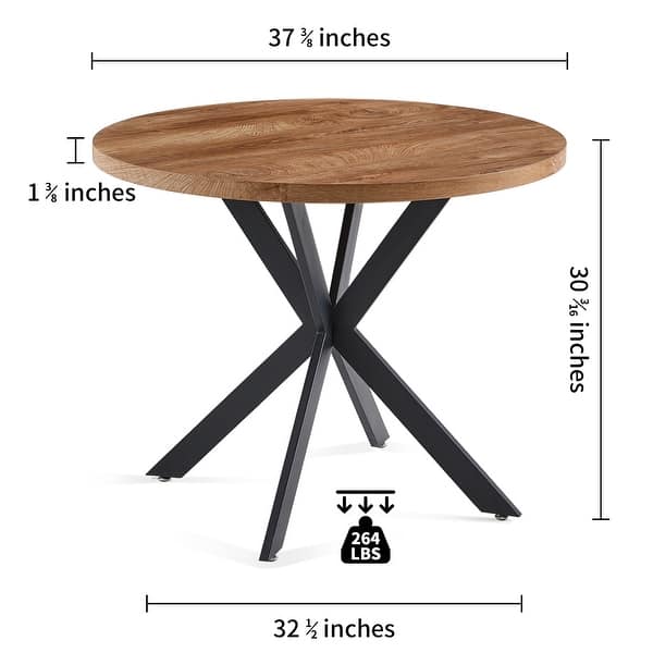 Easy-Assembly Round Dining Table,Coffee Table - Bed Bath & Beyond ...