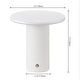 JONATHAN Y Gio 7.5" Rechargeable/Cordless Dimmable Integrated LED Table ...