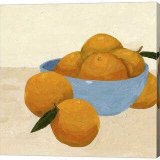 Jacob Green 'Mandarins II' Canvas Art - Bed Bath & Beyond - 31595946