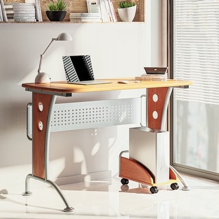 Deluxe Loft-style Computer Desk Workstation - Bed Bath & Beyond - 3174502