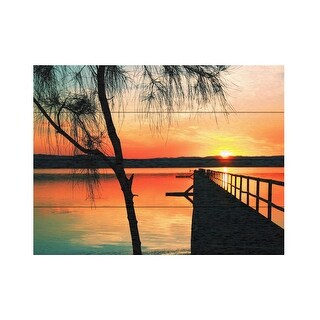 Incredi 'Once Upon An Evening' Wood Slat Art - Multi - Bed Bath & Beyond - 37476704