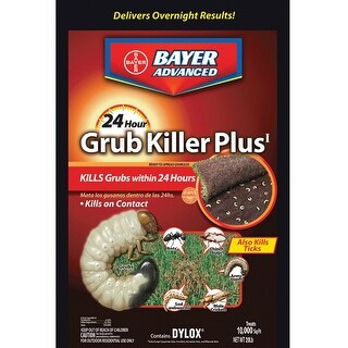 Bayer Advanced 700745S 24-Hour Grub Killer Plus with Dylox, 20 Lbs ...