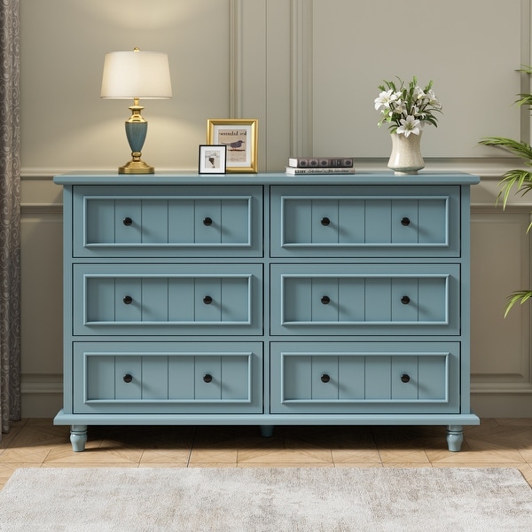 6 Drawer Large Chest Drawers Furniture Wide Storage Cabinet Bedroom Living Room On Sale Bed Bath Beyond 42116758