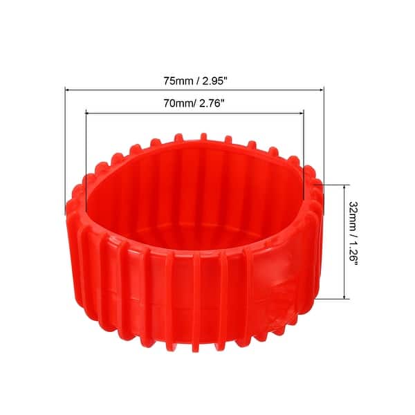 2pcs 70mm Manifold Gauge Protective Boot Covers for Refrigerant Gauges ...