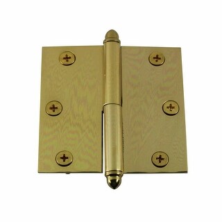 3inch Lift Off Right Brass Cabinet Hinge Vintage Helmet Tip Renovators ...