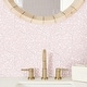Merola Tile Venice Hex Pink 8-5/8" x 9-7/8" Porcelain Floor and Wall ...