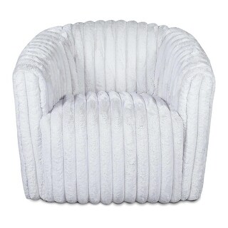 Comfortable Plush Swivel Chair for Stylish Living Spaces - Bed Bath & Beyond - 42616861