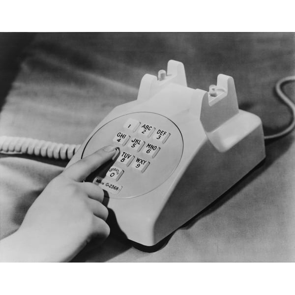 Bell Telephone Company Introduced The Push-Button Telephone In 1959 To ...