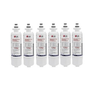 Replacement Water Filter for LG LFX33975ST Refrigerator Water Filter (6 ...