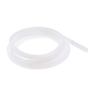 Flexible Solid Silicone Strip 0.31"x0.2"x6.56ft Rectangular No Adhesive ...