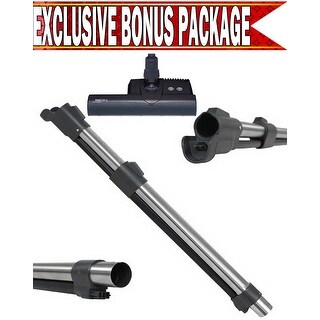 Sebo ET-2 Black Power Head w/ Exclusive Central Vacuum Bonus Package ...