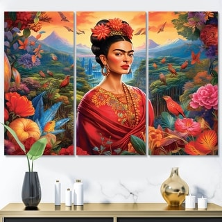 Designart "Empowering Women" People Canvas Prints Set - Bed Bath ...