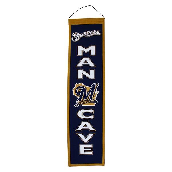 Milwaukee Brewers Man Cave Heritage Banner - Bed Bath & Beyond - 39833764