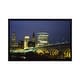 iCanvas "Bridge in a city lit up at night, Detroit Avenue Bridge ...