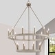 The Gray Barn Highclere Farmhouse 20-light Wagon Wheel Chandelier - 40 ...