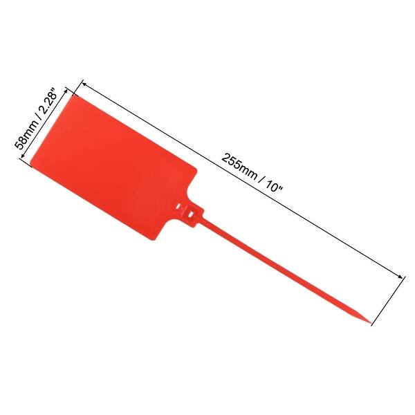 Plastic Zip Ties Pull-Tite Seals Anti-Tamper Large Size for Container ...