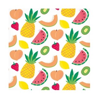 Holli Conger 'Summer Bounty pattern 2' Canvas Art - Bed Bath & Beyond ...