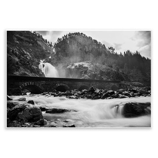 Stupell Waterfall Ravine Photography Wall Plaque Art Design By Thomas ...